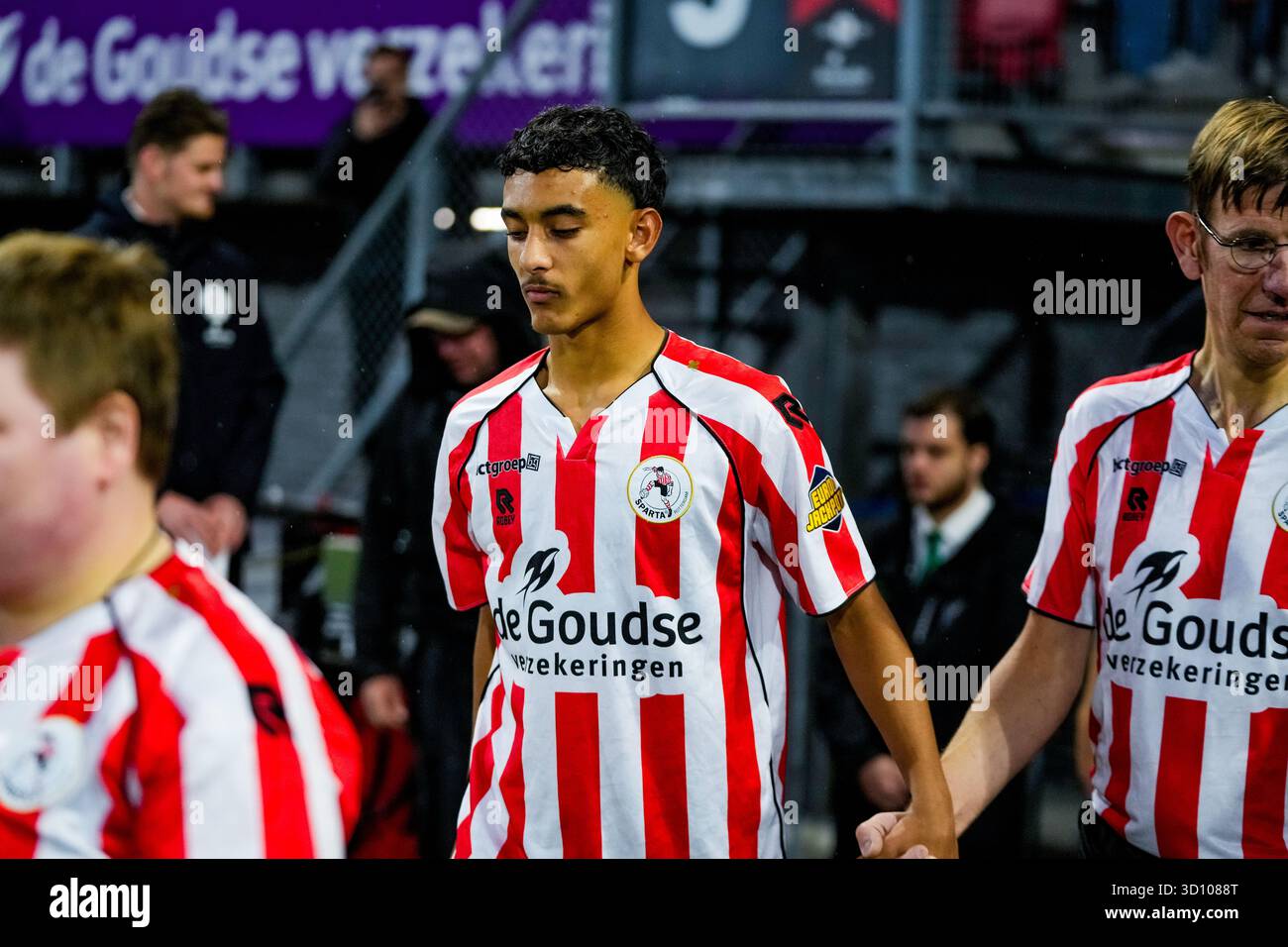 Rotterdam - Ayoub Oufkir of Sparta Rotterdam during the tenth round of ...