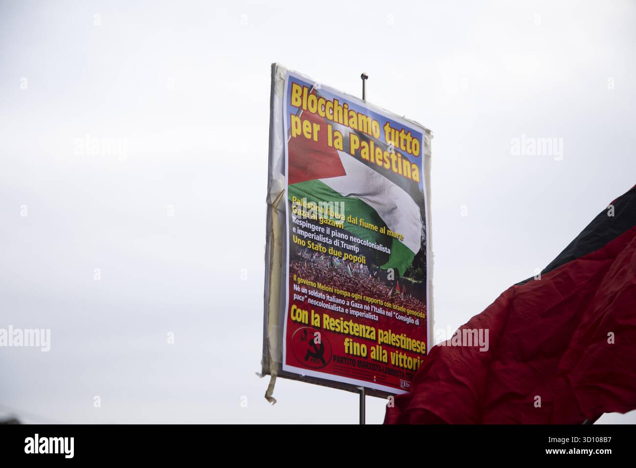 Milan, Dateo Pro-Pal demonstration in support of Palestine: "With ...
