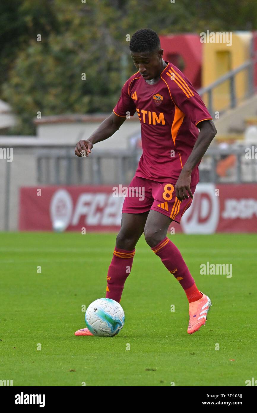 Mohammed Bah (AS Roma) during the match of Primavera 1 Italian Football ...