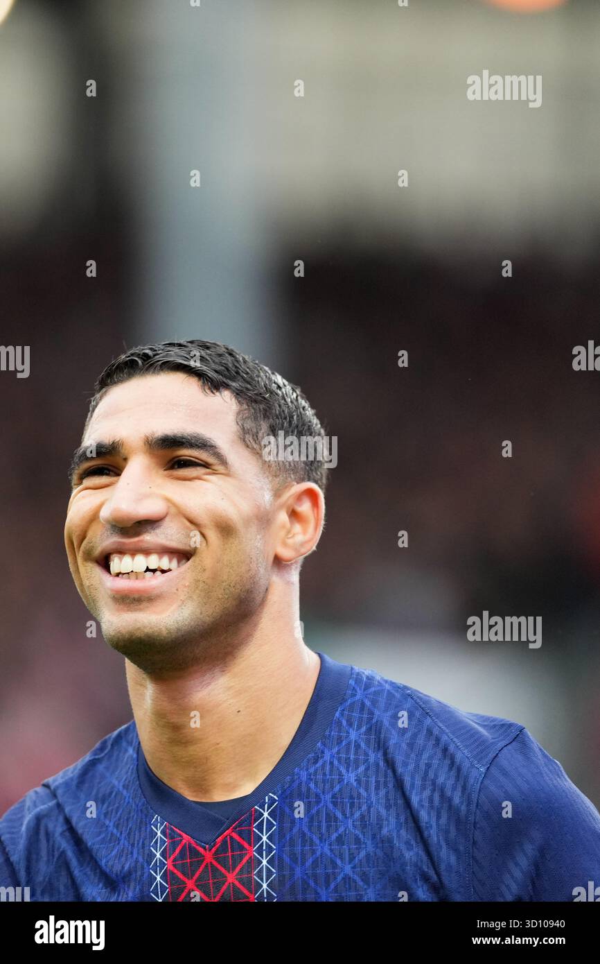 02 Achraf HAKIMI (psg) during the Ligue 1 McDonald's match between ...
