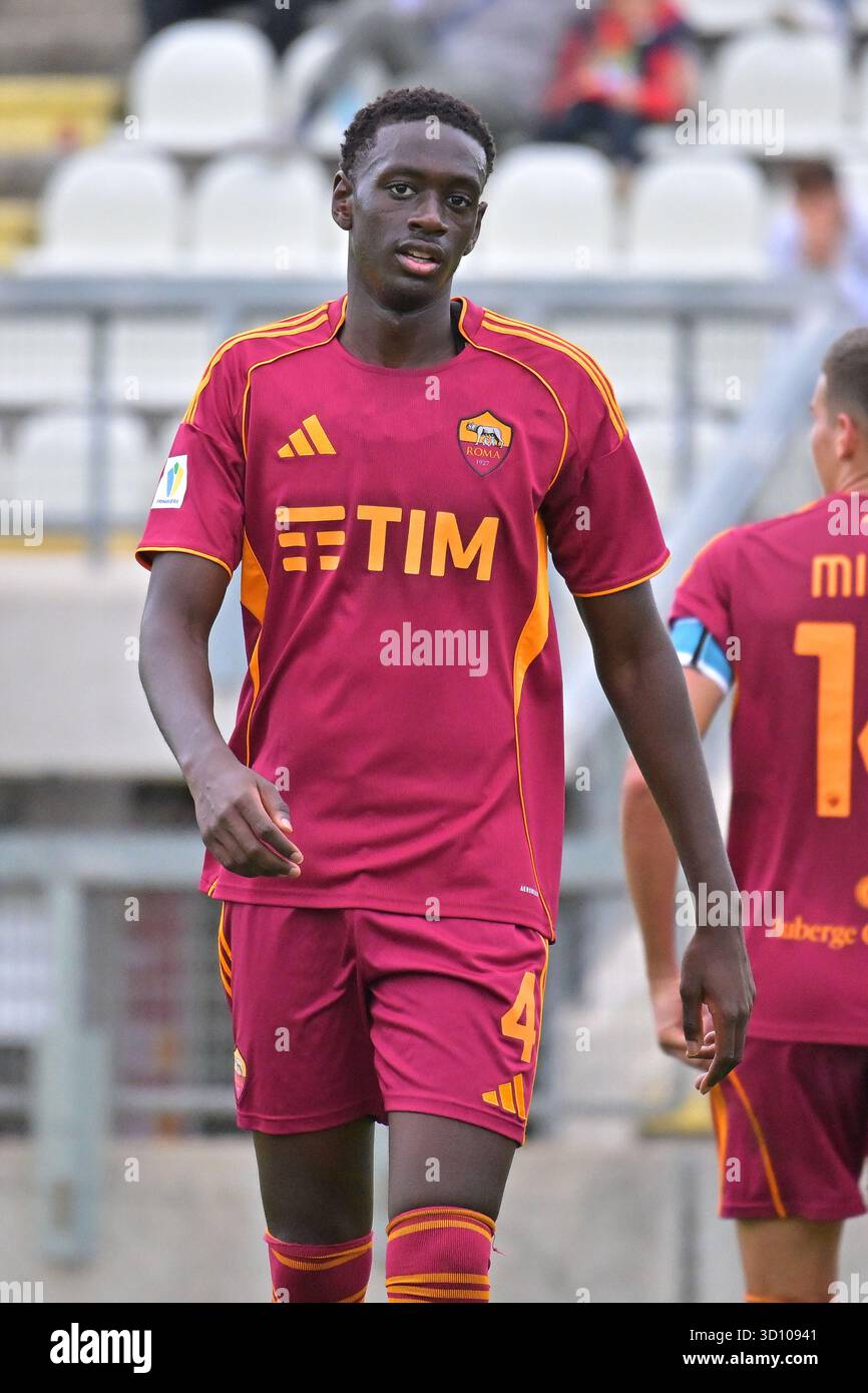 Mohamed Seck (AS Roma) during the match of Primavera 1 Italian Football ...