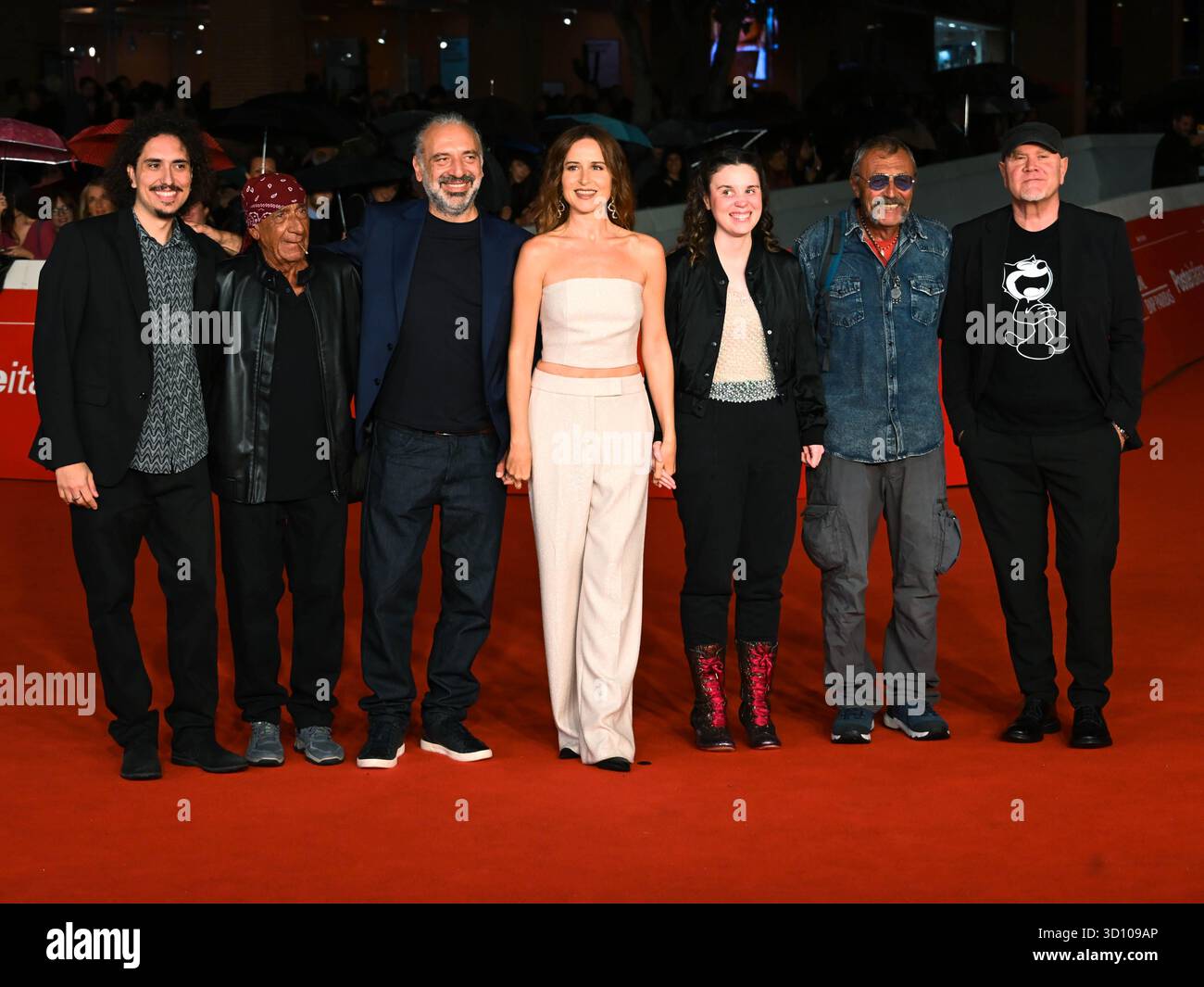 Rome Cinema Fest 2025, evening 11 - Red Carpet for the film "Tutta la Vita." Pictured are ...