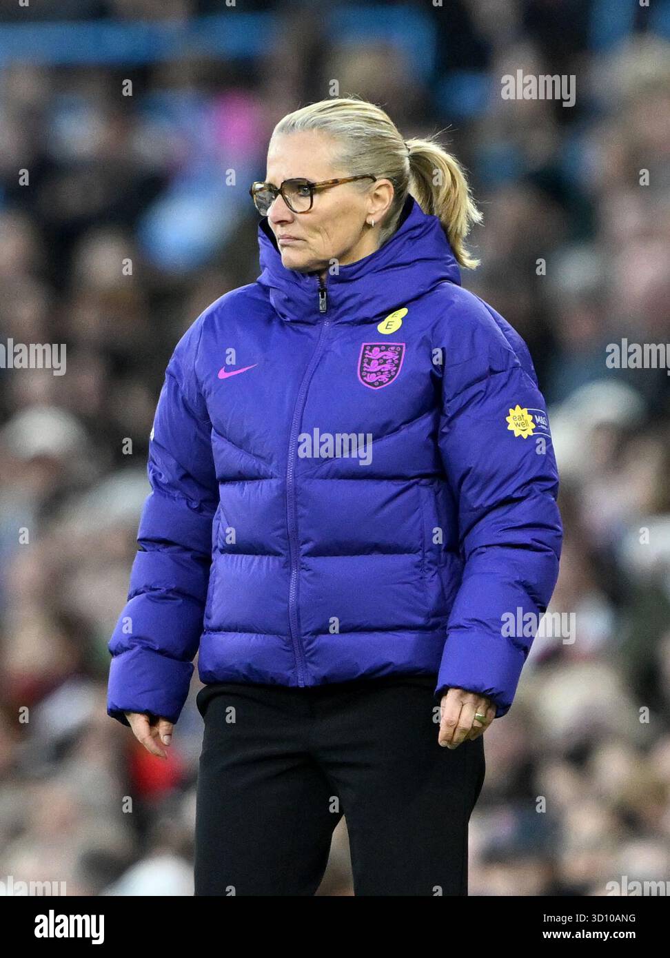 England manager Sarina Wiegman during the international friendly match ...