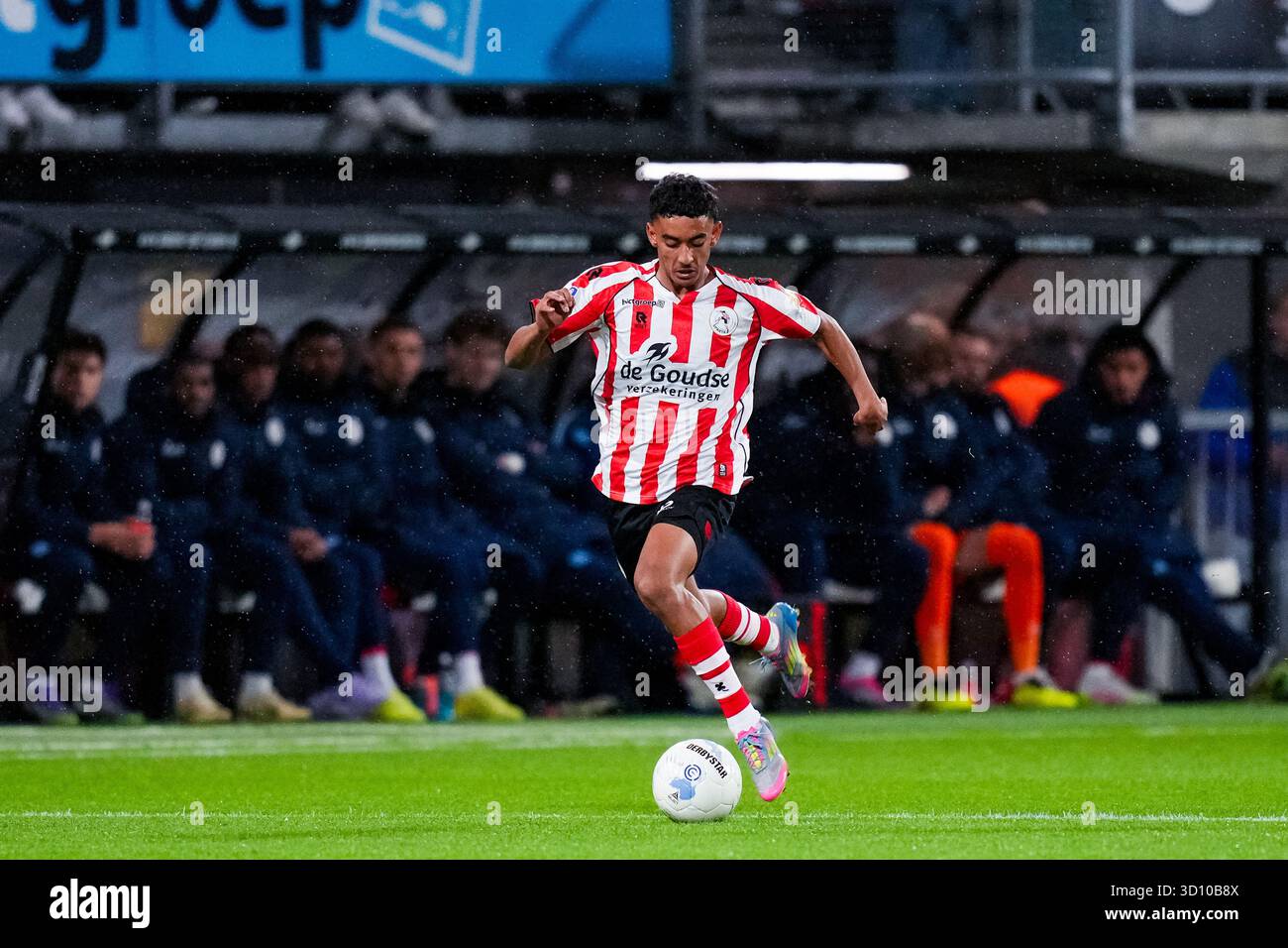 Rotterdam - Ayoub Oufkir of Sparta Rotterdam during the tenth round of ...