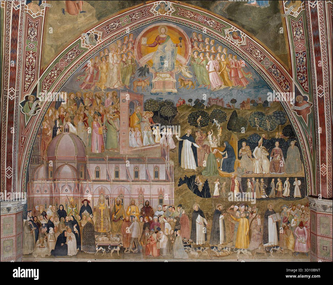The Way of Salvation fresco is in the Spanish Chapel (Cappella ...