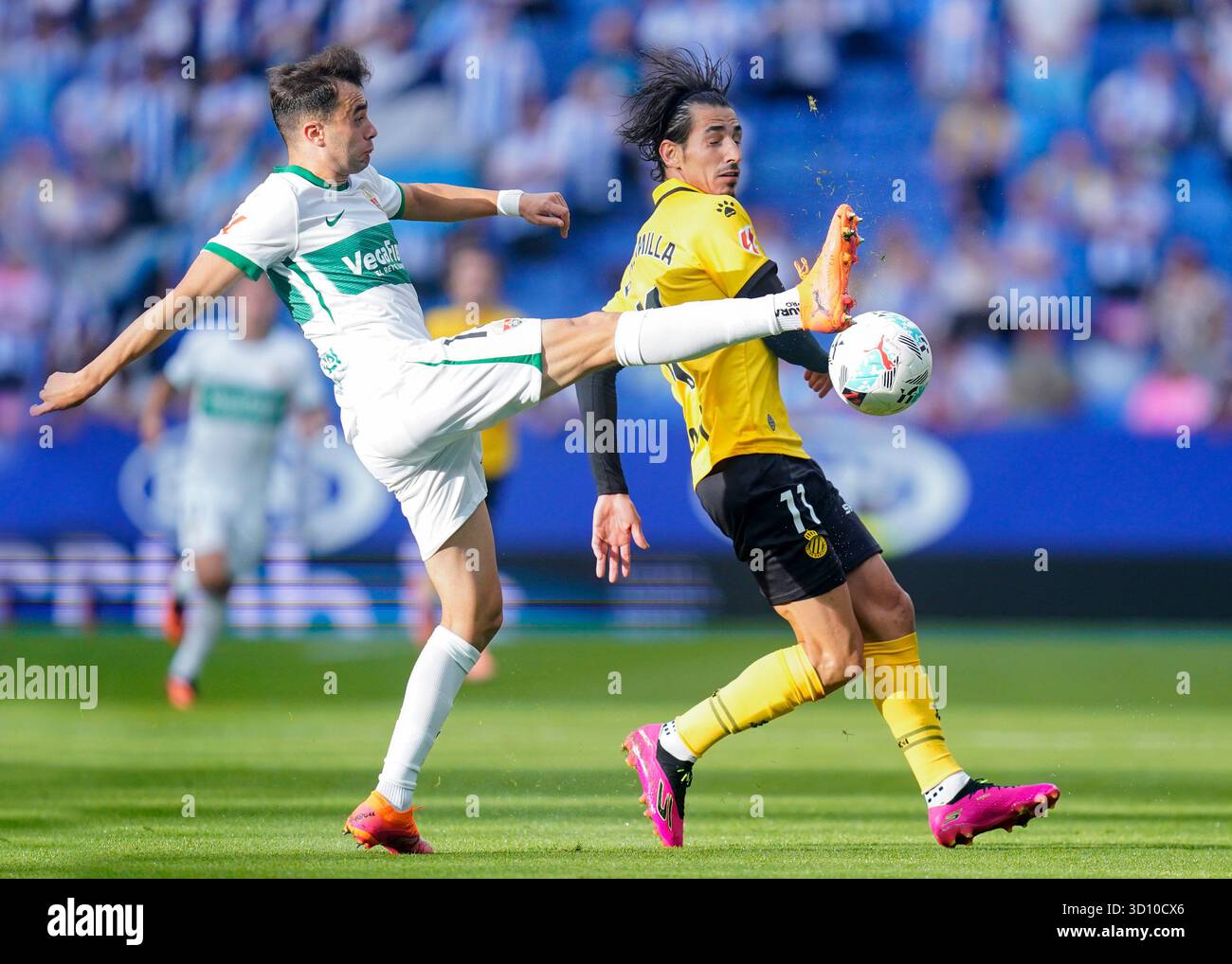 Pere Milla of RCD Espanyol during the La Liga EA Sports match between ...