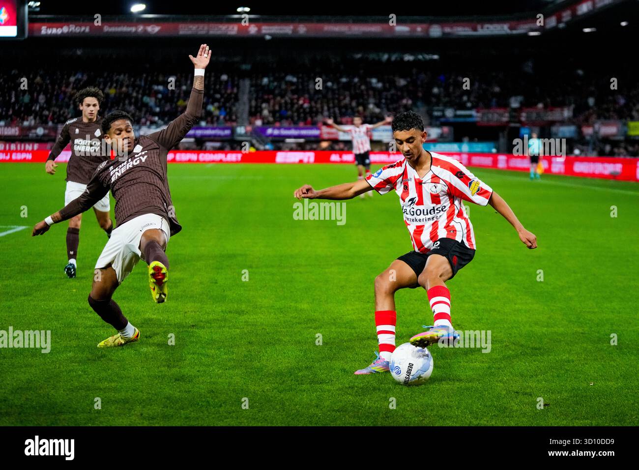 Rotterdam - Ayoub Oufkir of Sparta Rotterdam during the tenth round of ...