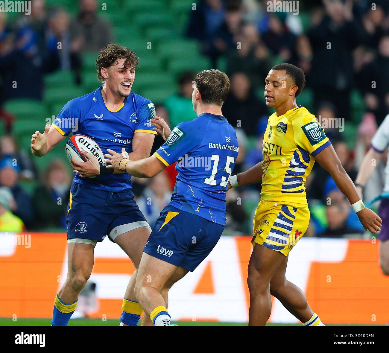 25th October 2025; Aviva Stadium, Dublin, Ireland; United Rugby Championship, Leinster versus ...
