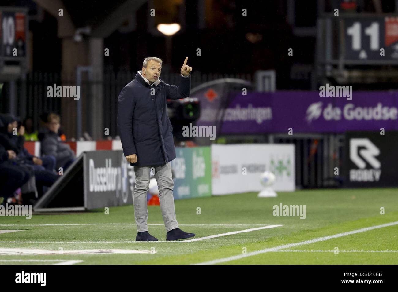 ROTTERDAM - Sparta coach Maurice Steijn during the Dutch Eredivisie ...