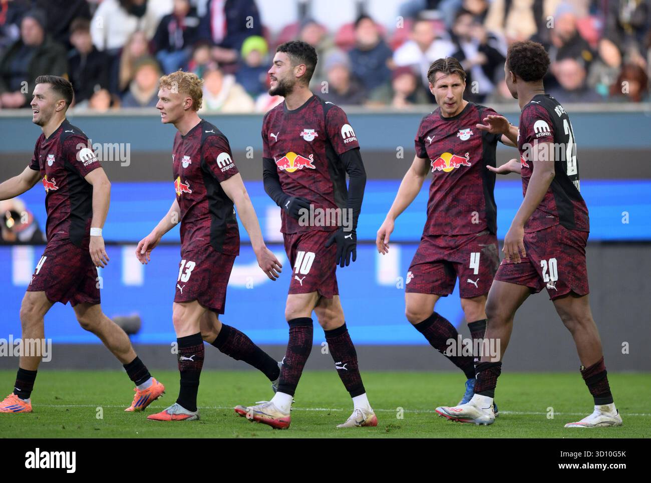 0:5 Goal, celebration, from left: Christoph Baumgartner, Nicolas ...