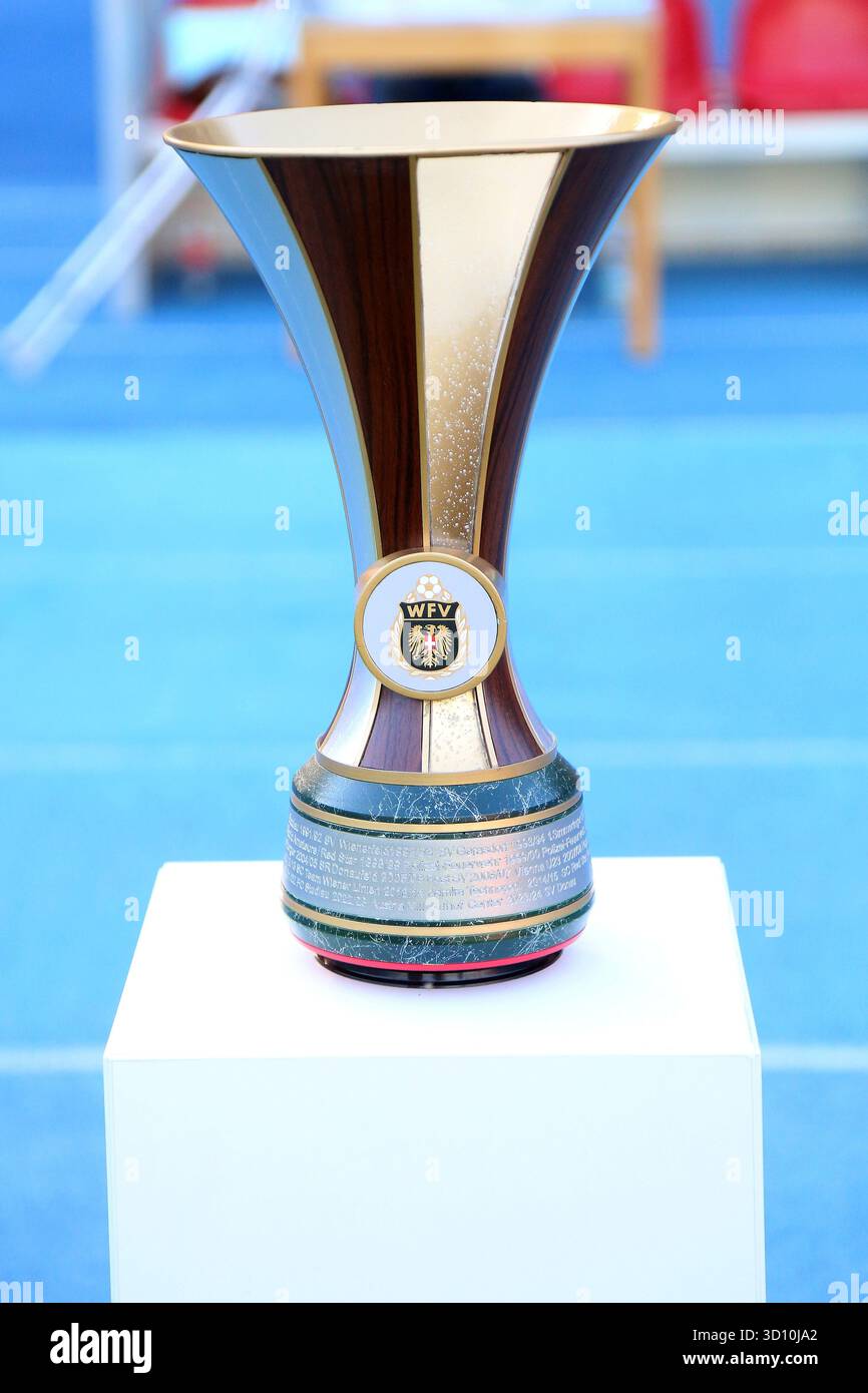 VIENNA, AUSTRIA - MAY 20: Cup Trophy during the Sport Riss Wiener ...