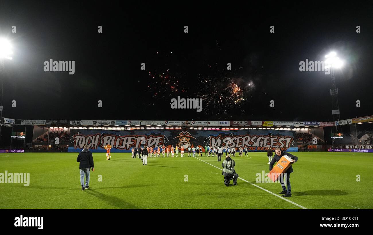 VOLENDAM , 25-10-2025 , Kras Stadium , season 2025 / 2026 , Dutch ...