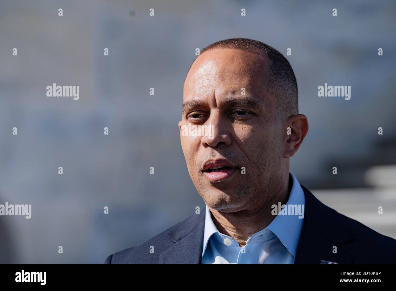United States House Minority Leader Hakeem Jeffries (Democrat of New ...