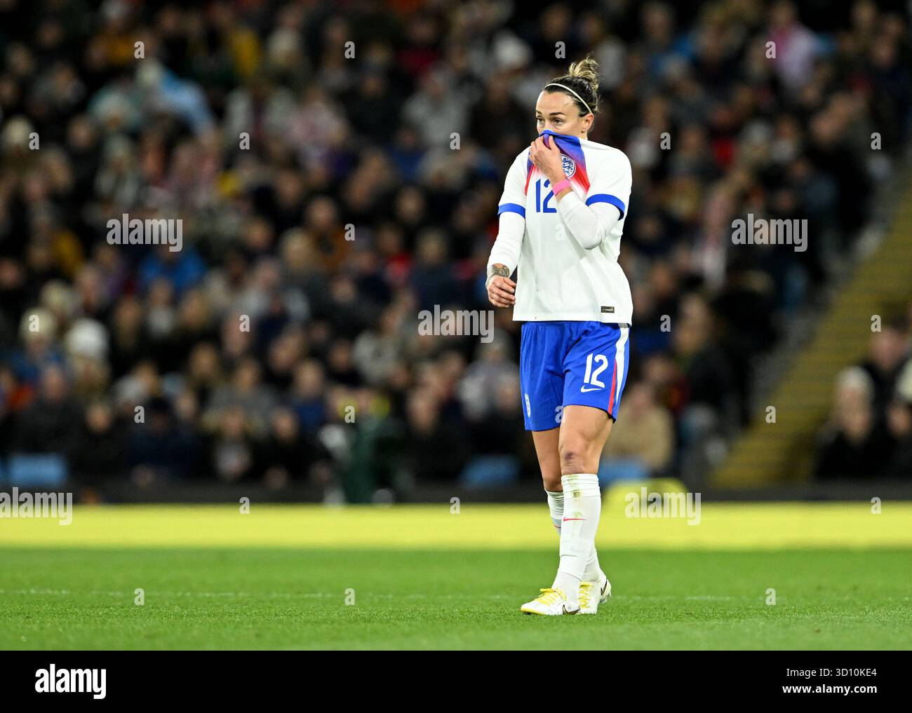England's Lucy Bronze during the international friendly match at Etihad ...