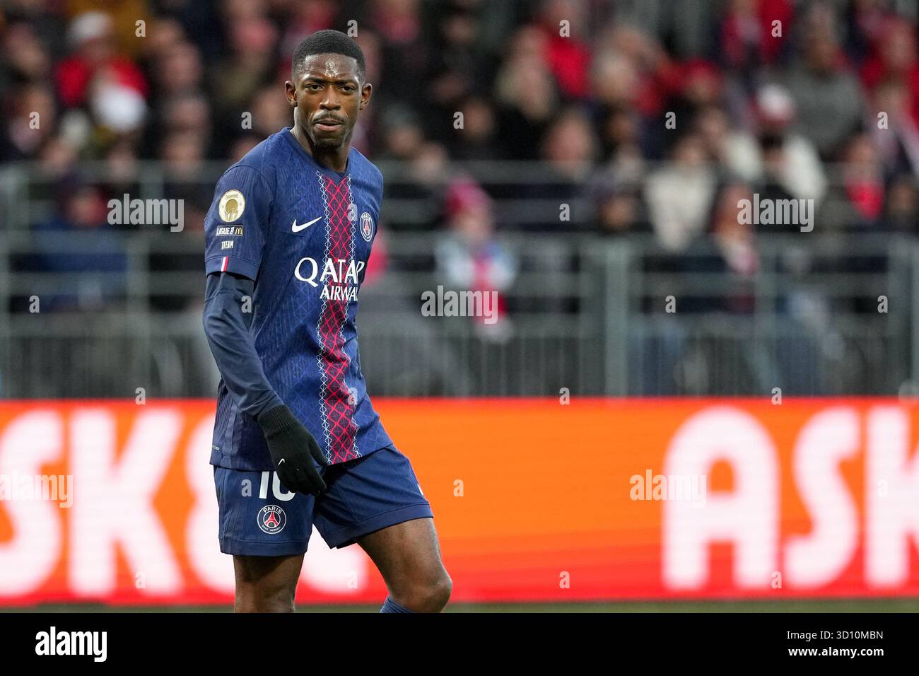 10 Ousmane DEMBELE (psg) during the Ligue 1 McDonald's match between ...