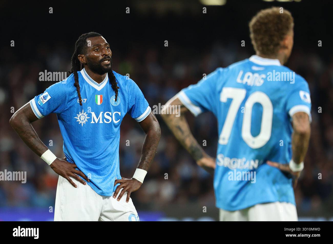 Andre Frank Zambo Anguissa of SSC Napoli during the Serie A 2025/2026 ...