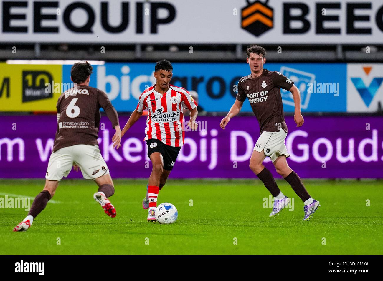 Rotterdam - Ayoub Oufkir of Sparta Rotterdam during the tenth round of ...