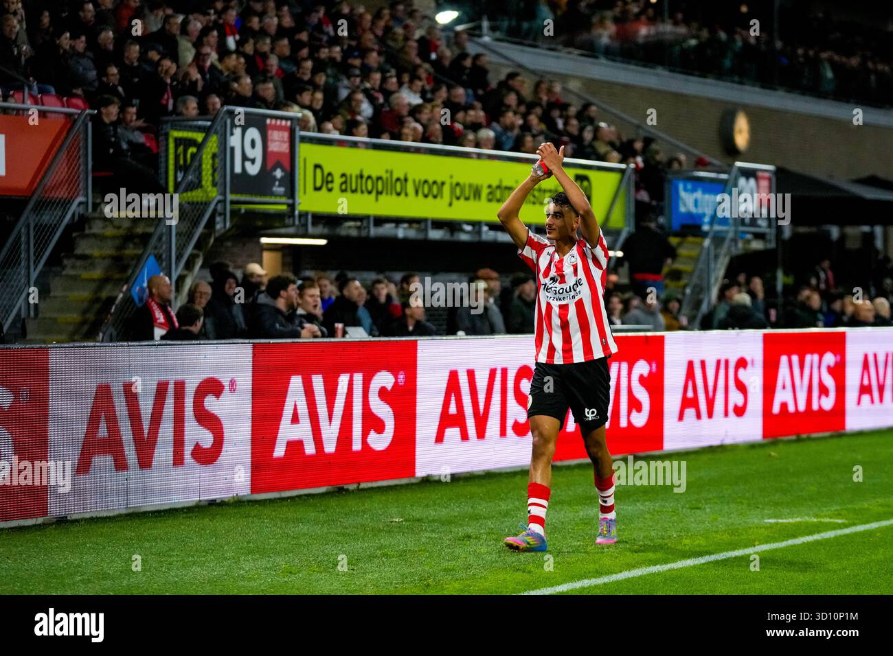 Rotterdam - Ayoub Oufkir of Sparta Rotterdam during the tenth round of ...