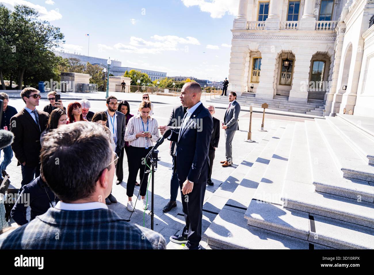 United States House Minority Leader Hakeem Jeffries (Democrat of New ...