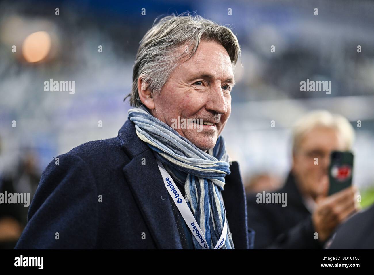 Former KAA Gent head coach Trond Sollied pictured before a soccer match ...