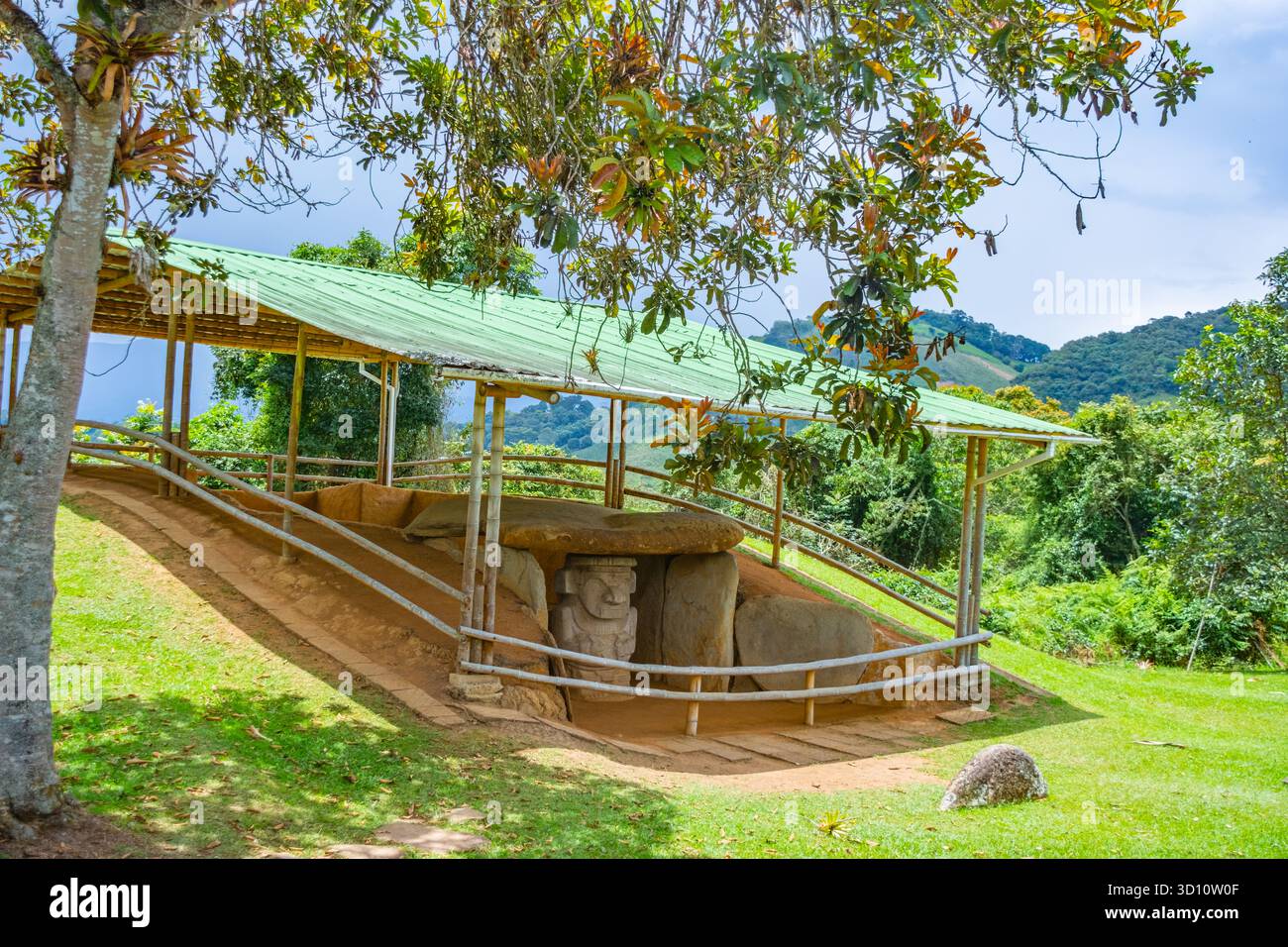 Explore the stunning stone statues in San Agustin Archaeological Park ...
