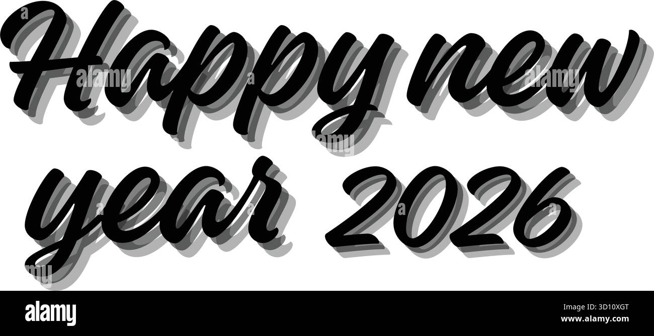 Year animation Black and White Stock Photos & Images - Alamy