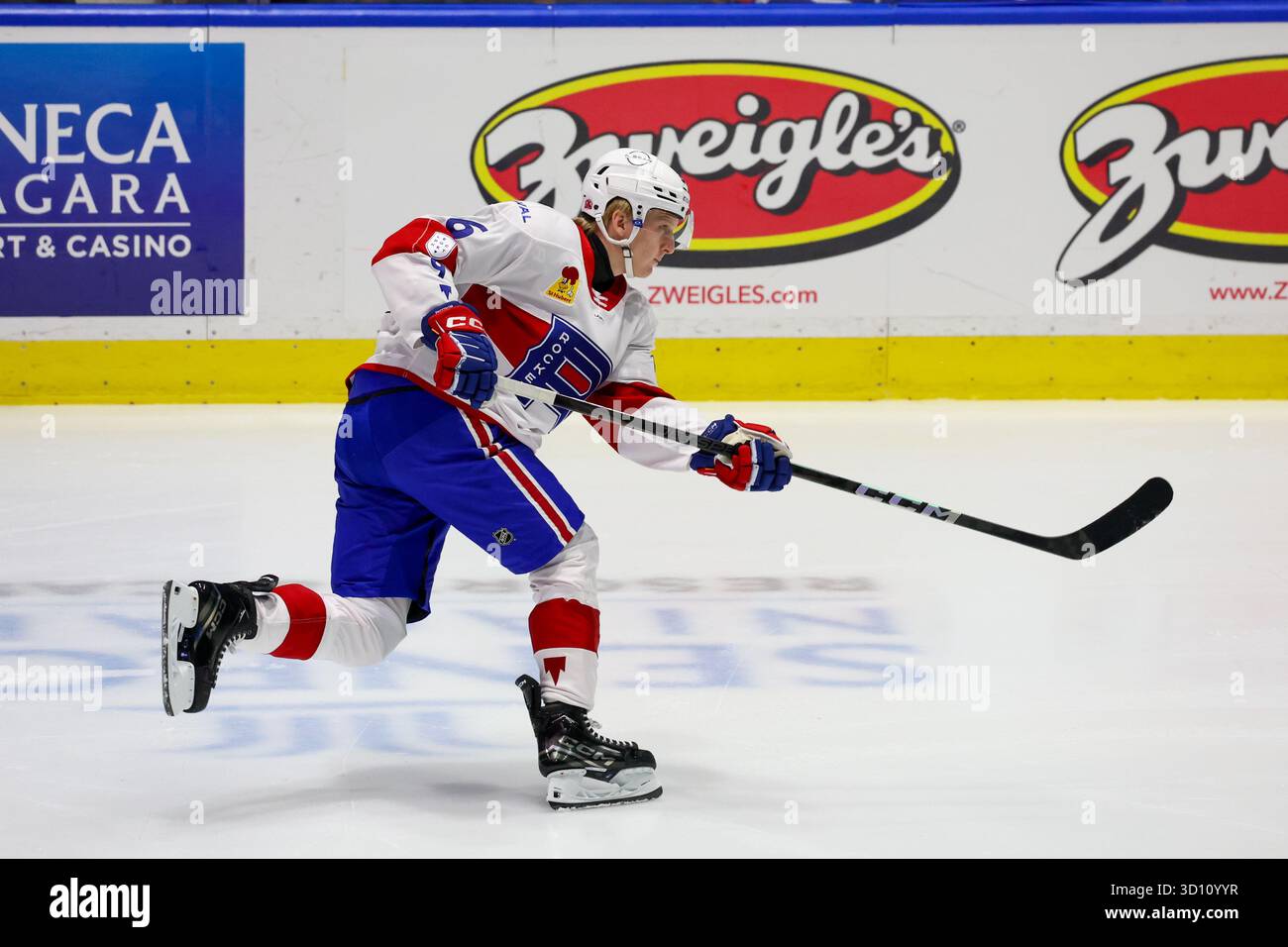 October 24th 2025: Laval Rocket defenseman Adam Engstrom (56) takes a ...