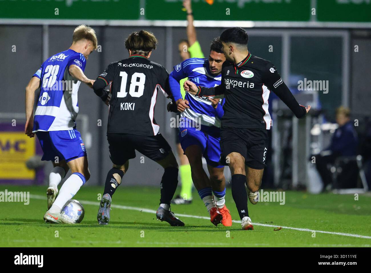 ZWOLLE , 25-10-2025 , MAC3PARK Stadium , season 2025 / 2026 , Dutch ...
