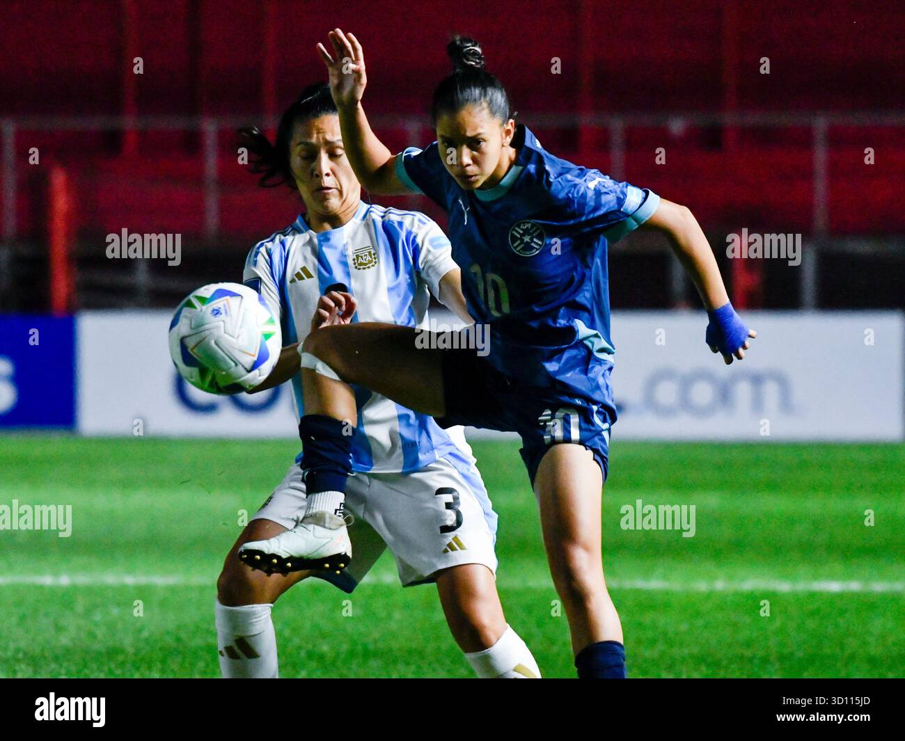 Buenos Aires, Argentina. October 24, 2025. Stabile (Left) and Fatima ...