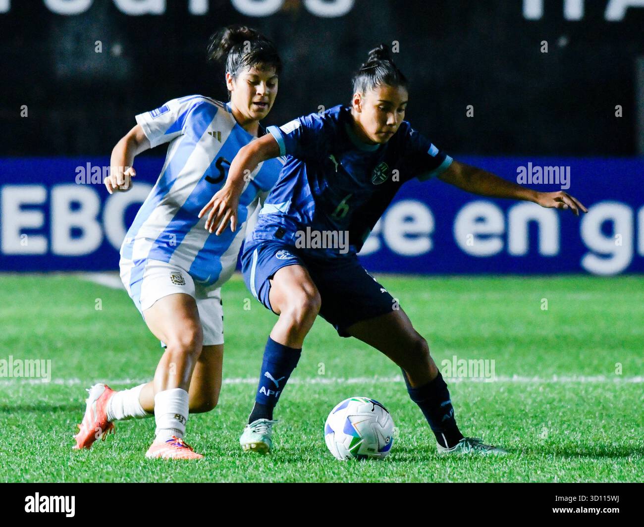 Buenos Aires, Argentina. October 24, 2025. Preininger (Left) and Cindy ...