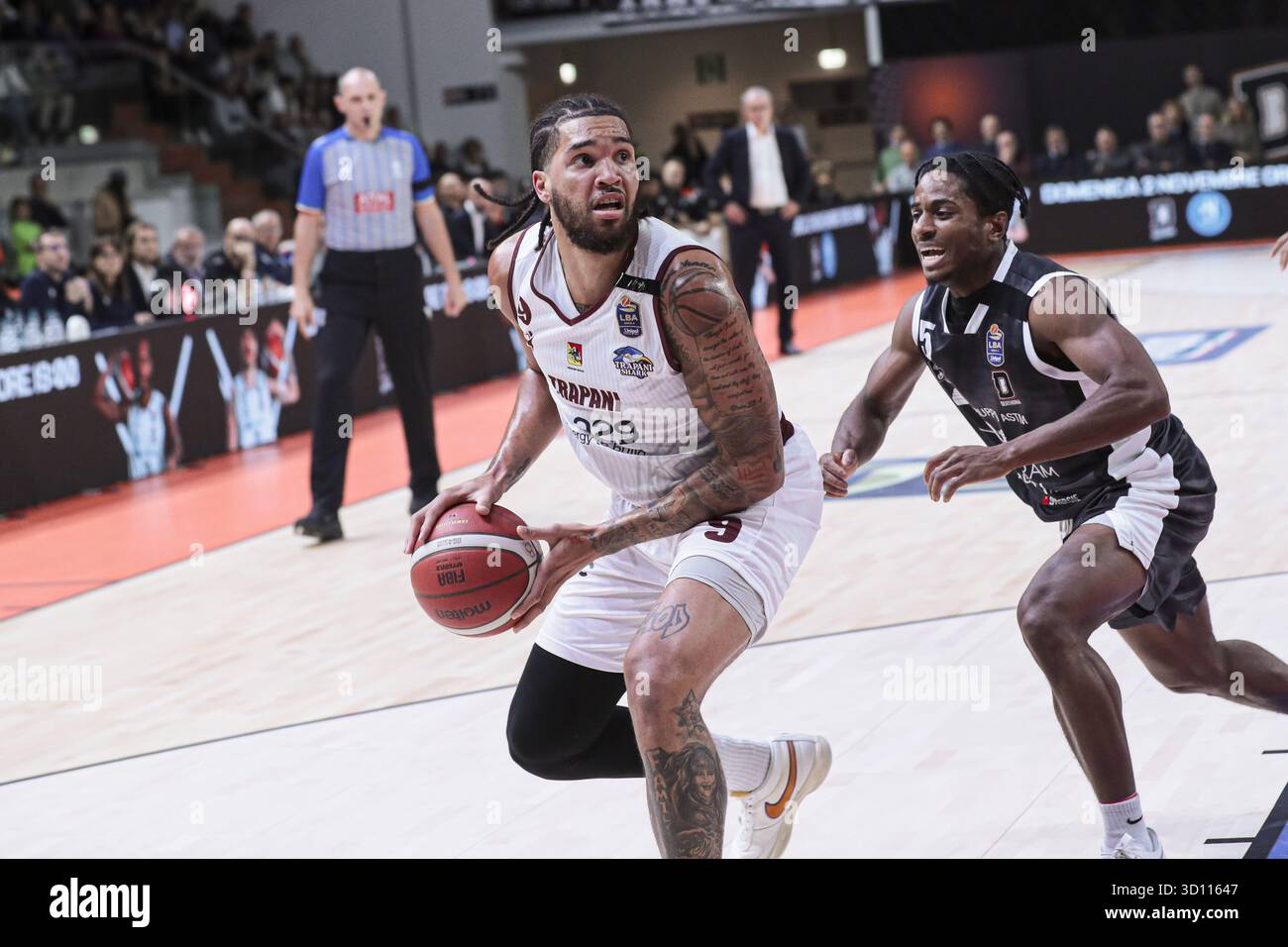 #9 Allen Timothy (Trapani Shark) during Bertram Derthona Tortona vs ...