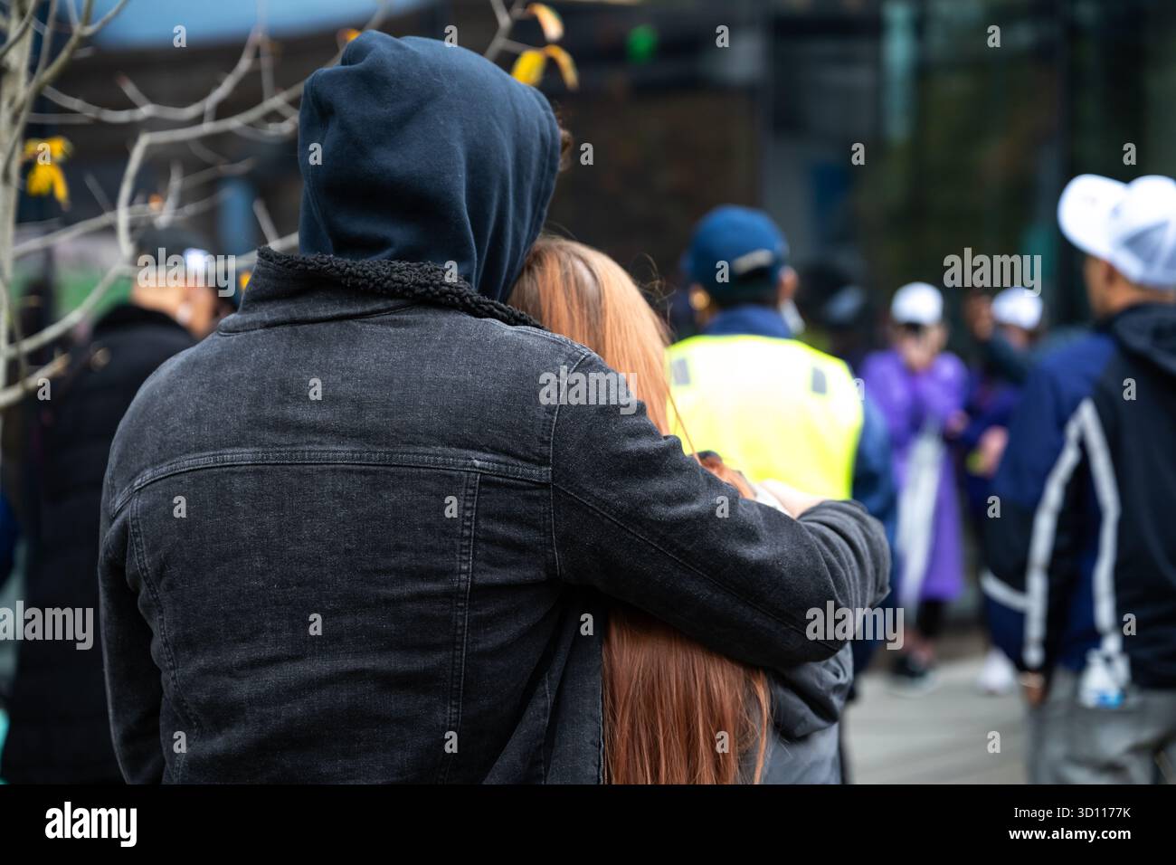Seattle, USA. 25th Oct 2025. The at Rise Up Against Domestic Violence ...