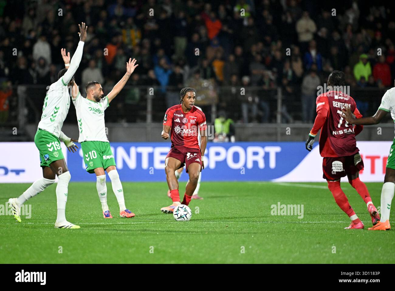 02 Triston ROWE (fca) during the Ligue 2 BKT match between Annecy and ...