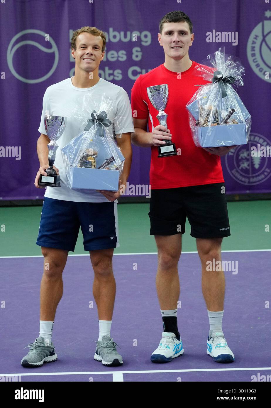 Winner v.l. Michael Geerts (Belgium), Tim Ruehl (Germany) Hamburg ...