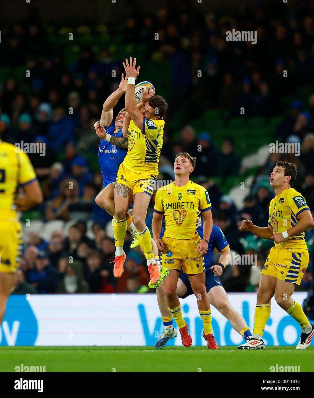 25th October 2025; Aviva Stadium, Dublin, Ireland; United Rugby ...
