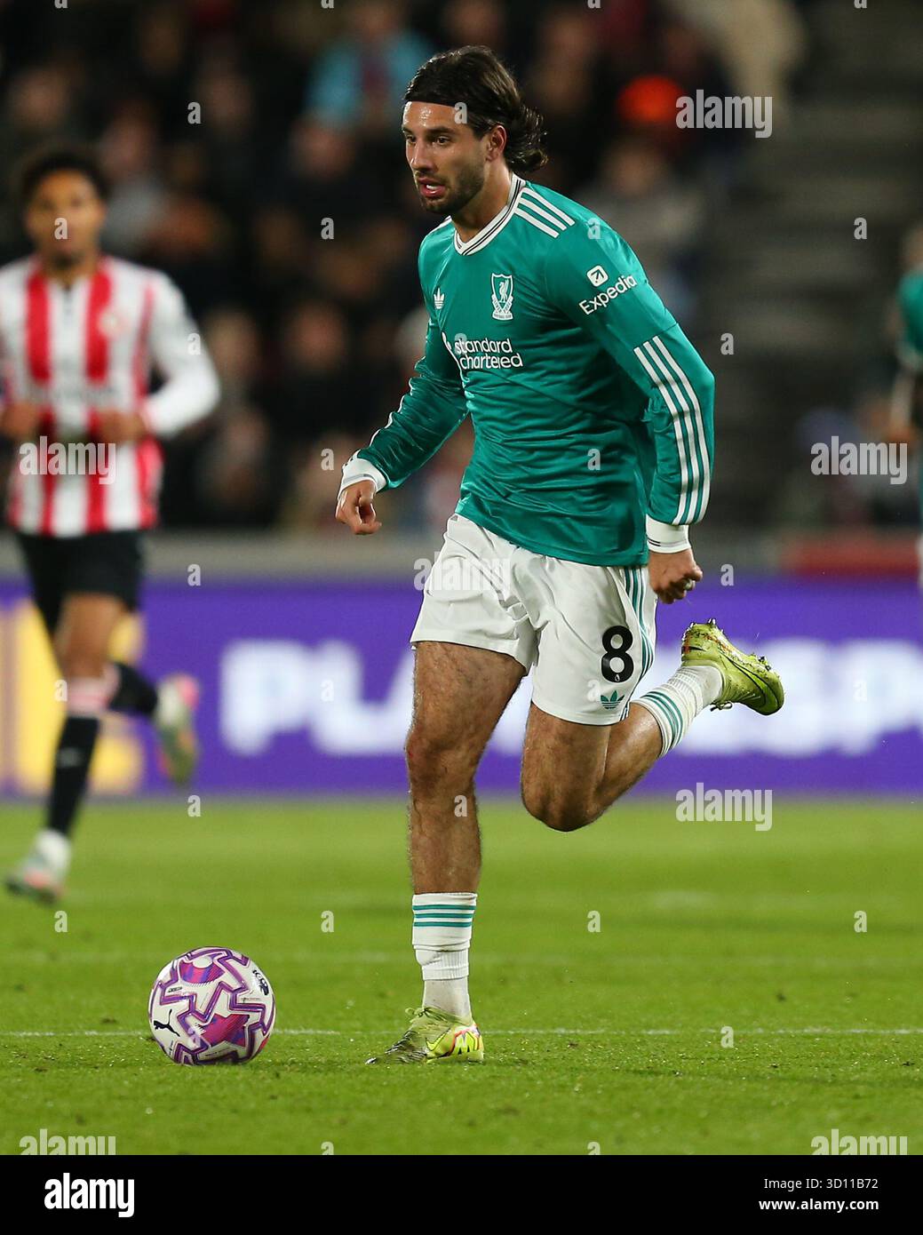 London, England, October 25 2025: Dominik Szoboszlai (8 Liverpool ...