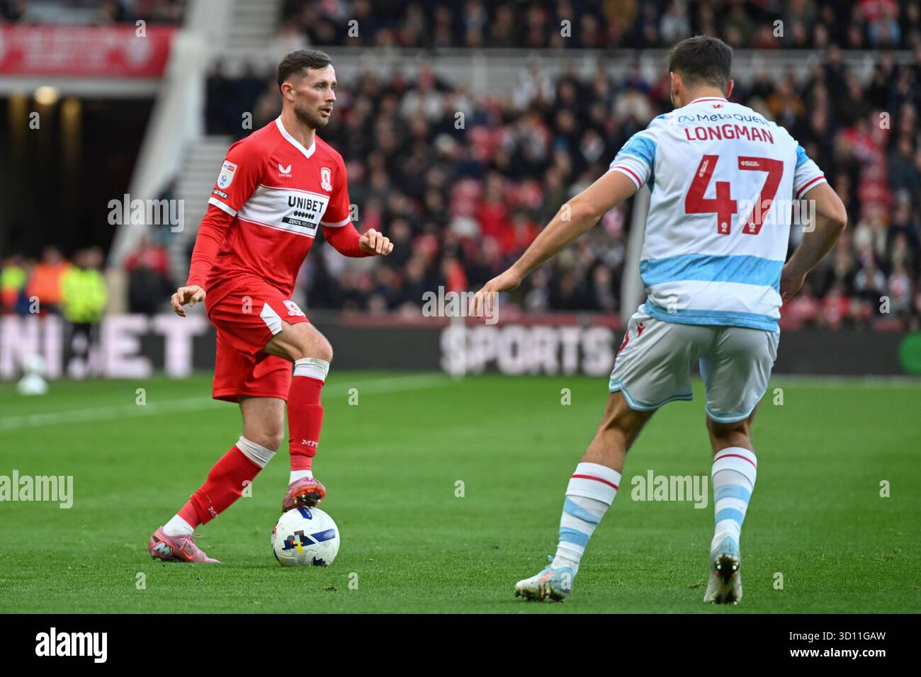 Alan Browne of Middlesbrough during the Sky Bet Championship match ...