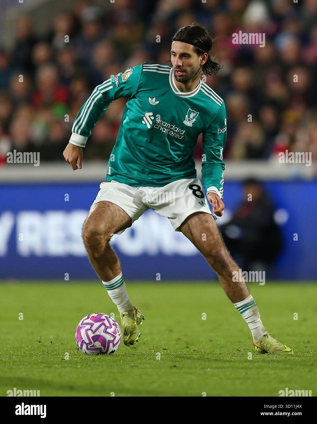 London, England, October 25 2025: Dominik Szoboszlai (8 Liverpool ...