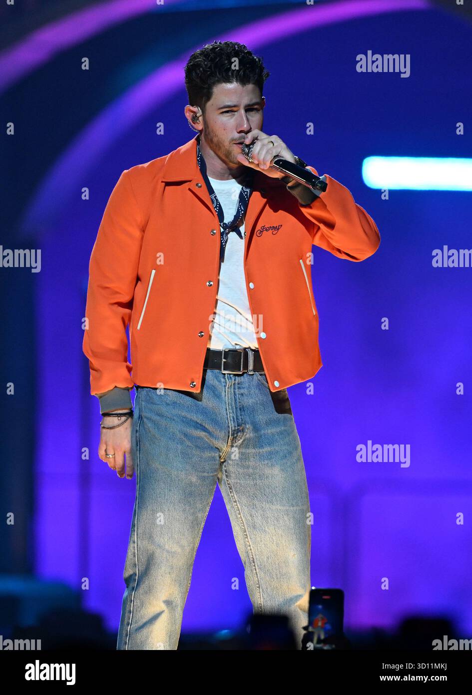 SUNRISE FL - OCTOBER 24: Nick Jonas of The Jonas Brothers performs ...
