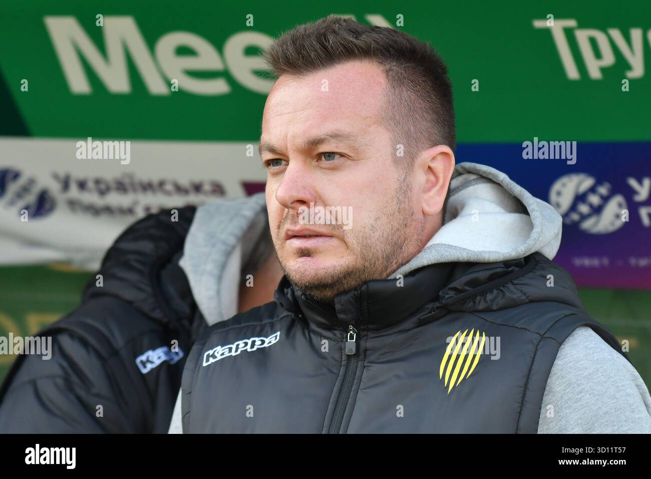 Ivan Fedyk head coach of FC Rukh seen during the Ukrainian Premier ...