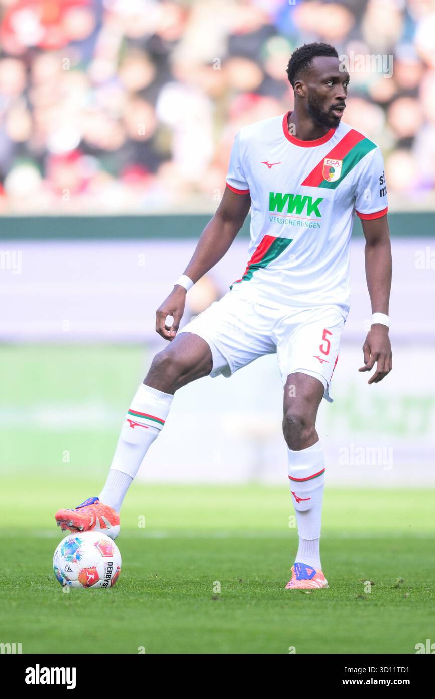 Chrislain Matsima (FC Augsburg) FC Augsburg, October 25, 2025, Football ...