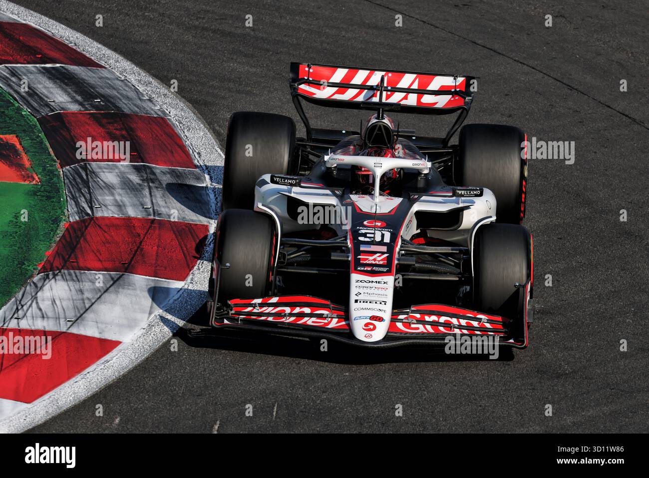 Esteban Ocon (FRA) Haas VF-25. 25.10.2025. Formula 1 World Championship ...