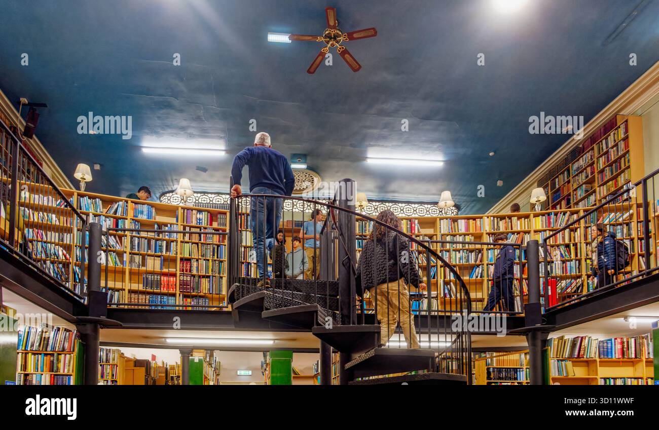 INVERNESS, SCOTLAND – Aug 21, 2024: Interior of Leakey's Bookshop ...