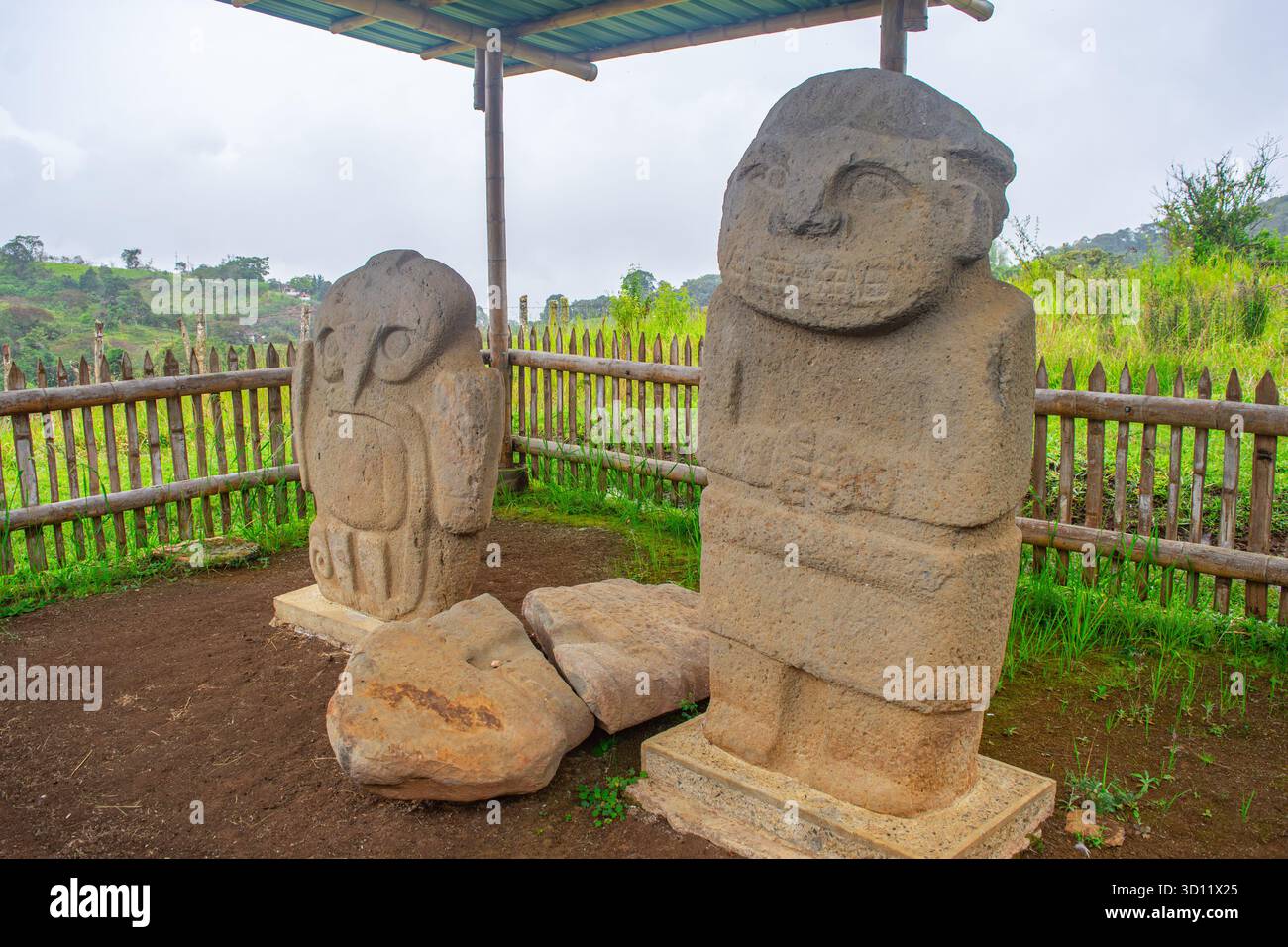 Explore the fascinating archaeological site of San Agustin, featuring ...