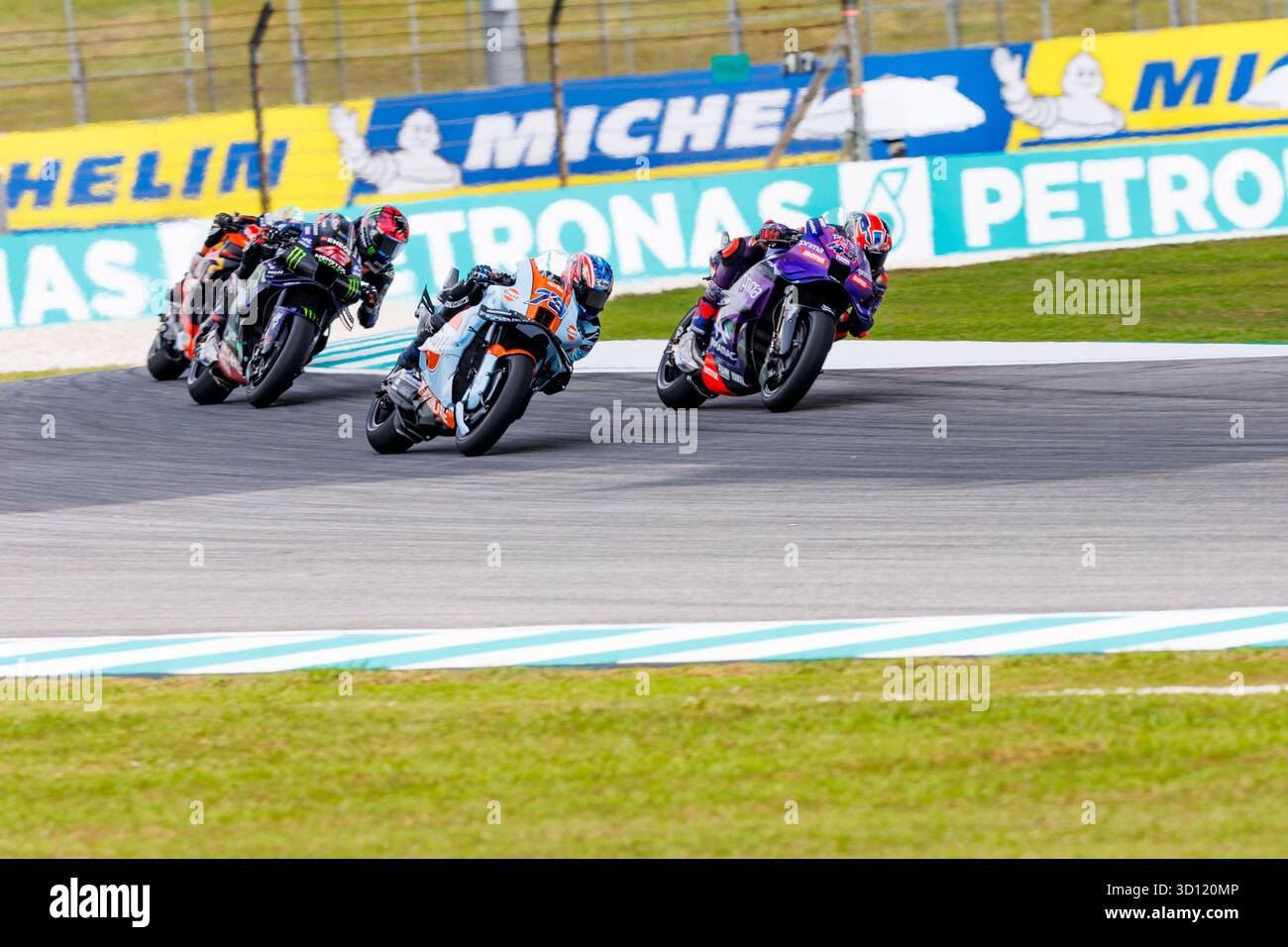 Number 43 Prima Pramac Yamaha rider Jack Miller, Number 79 Trackhouse ...