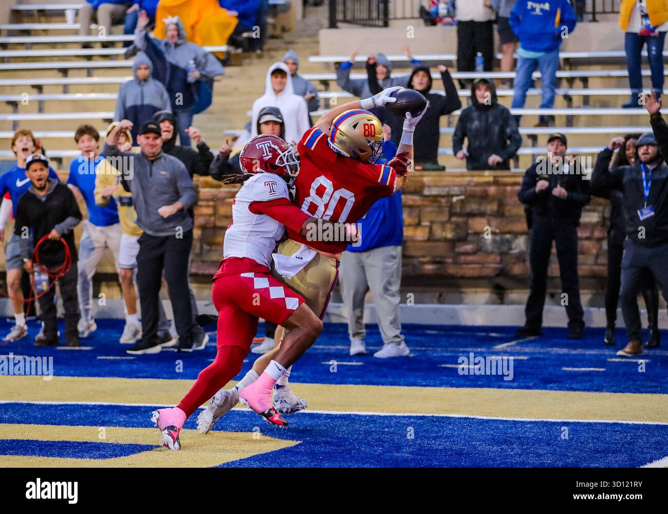 October 25, 2025:.Tulsa Golden Hurricane tight end Brody Foley (80 ...