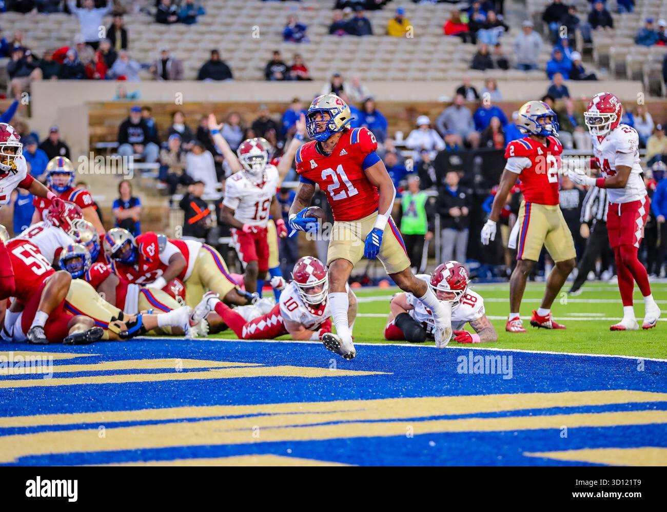 October 25, 2025:.Tulsa Golden Hurricane running back Dominic ...