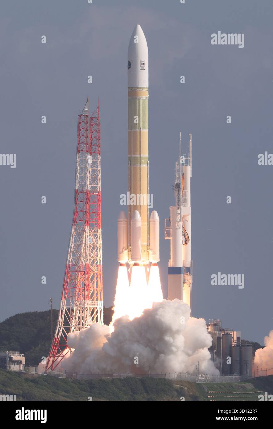 The H3 rocket No. 7 is launched at the Tanegashima Space Center in Minamitane Town, Kagoshima ...