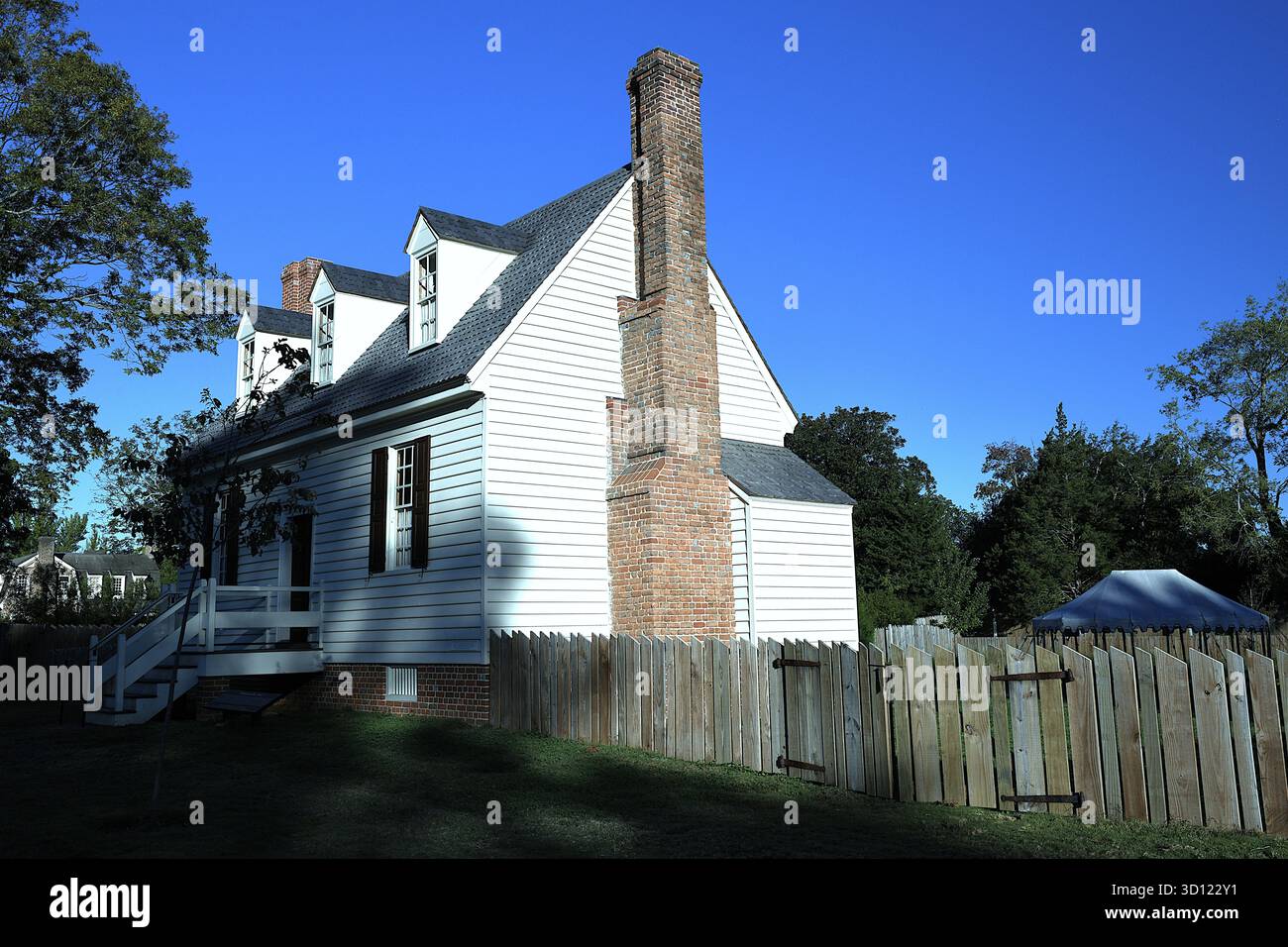 The Bray School in Colonial Williamsburg Stock Photo - Alamy
