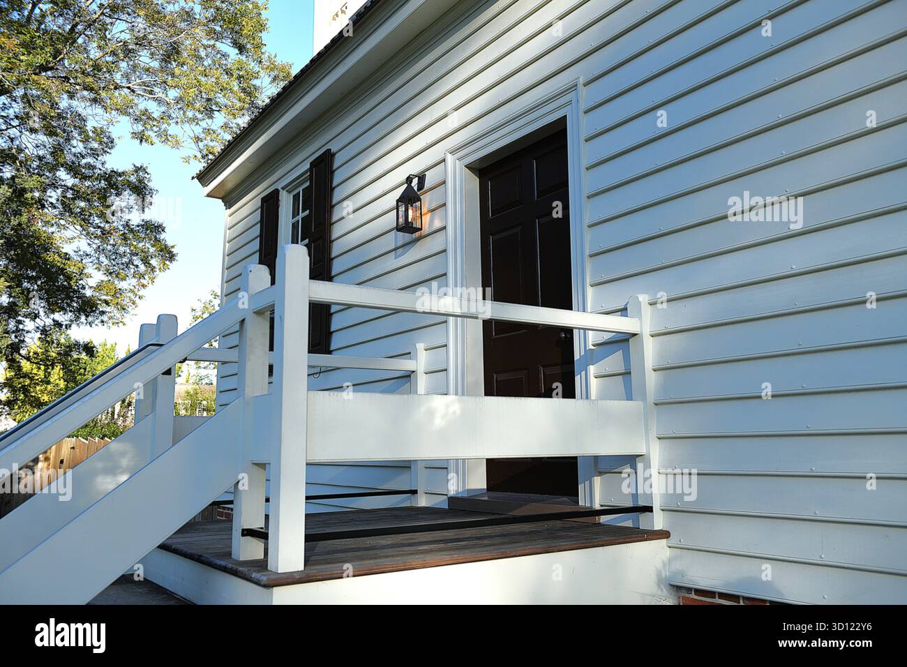 The Bray School in Colonial Williamsburg Stock Photo - Alamy